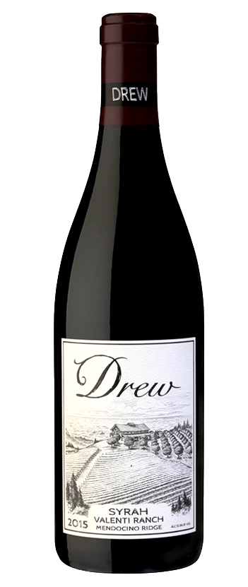 2015 Valenti Ranch Mendocino Ridge Syrah from Drew Family Cellars